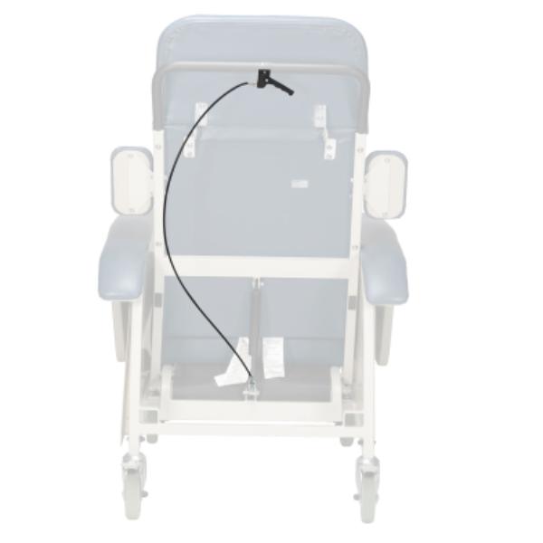 Dynarex Infinite Geri Chair Release Handle and Cable, Black, 1 RPGC-10RH-I