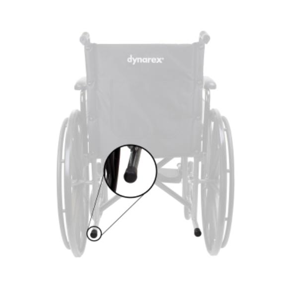 Dynarex DynaRide Tipper Tube Cap, Black, 1 RPWC21