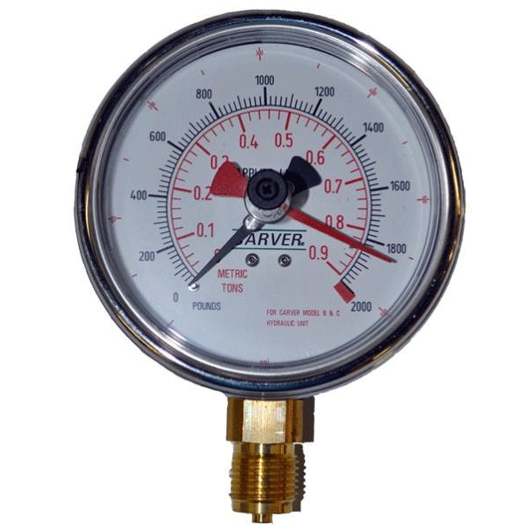 Carver 381002 Analog Force Gauge