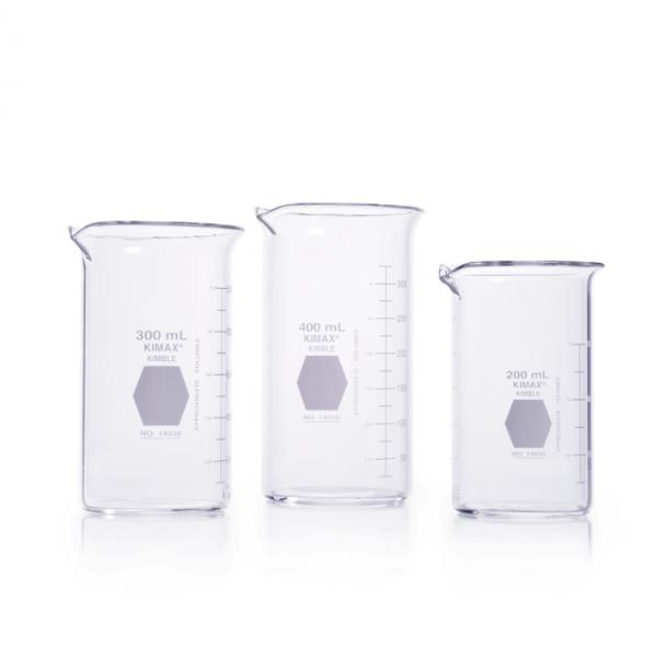 DWK Life Sciences Kimble Kimax Berzelius Beaker, Tall Form, with spout ...