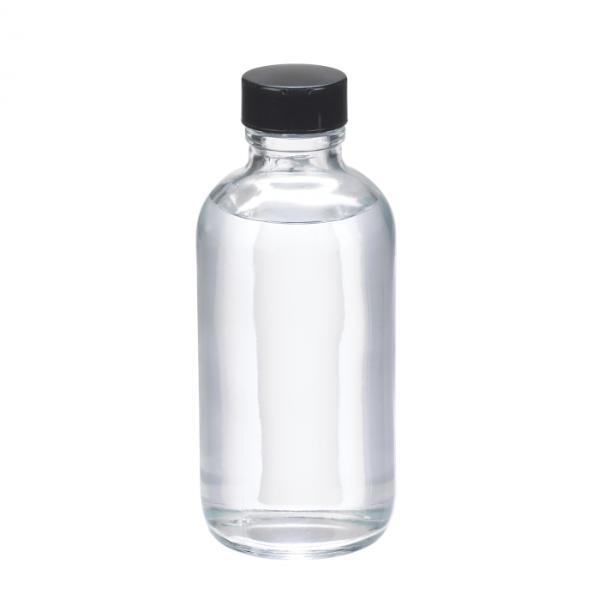 DWK Life Sciences 125 mL Wheaton Boston Round Bottle, Clear, Cs/24 W216814