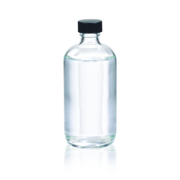 DWK Life Sciences 250 mL Wheaton Boston Round Bottle, Clear, Cs/12 W216815
