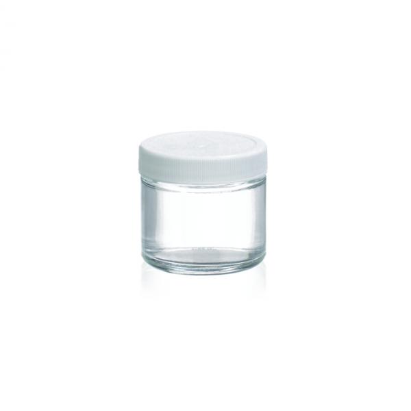 DWK Life Sciences 60 mL Wheaton Clear Straight Sided Jar, White ...