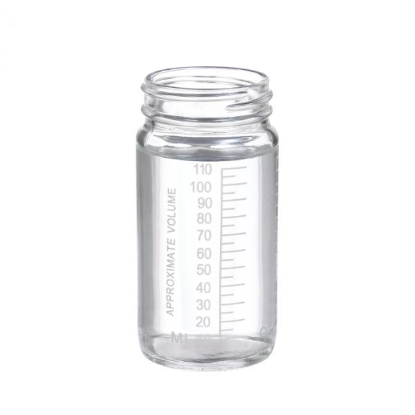 DWK Life Sciences 4oz Wheaton Valumetric Graduated Bottle, No Cap, Cs ...
