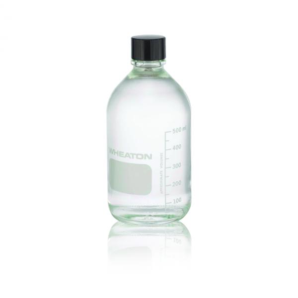 DWK Life Sciences 500 mL Wheaton Media / Lab Bottle, Polyethylene (LDPE ...