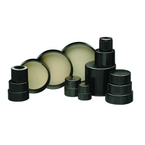 DWK Life Sciences Wheaton Black Phenolic Screw Cap, 33-400, PTFE faced ...