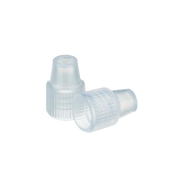 DWK Life Sciences Wheaton Dropper Tip Cap, 8-425, Natural Cs/100 242501-01