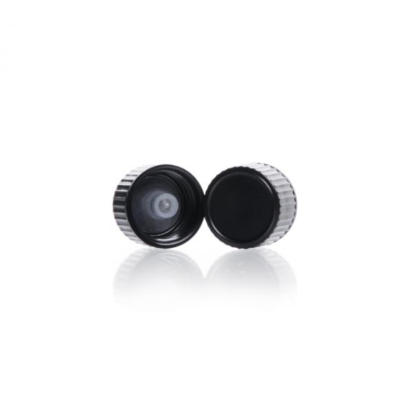 DWK Life Sciences Kimble Black Phenolic Screw Thread Cap, 24-400, Bulk ...