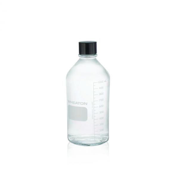 DWK Life Sciences 1000 mL Wheaton Media / Lab Bottle, Without Cap ...