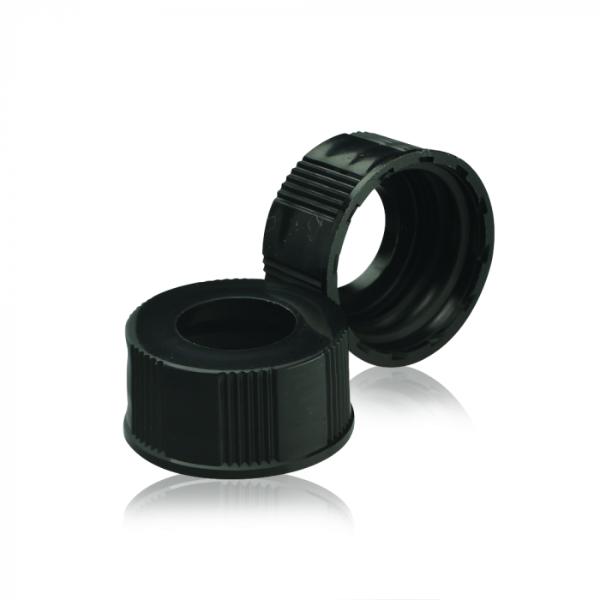DWK Life Sciences Wheaton Black Phenolic Open Top Screw Cap, 33-430 ...