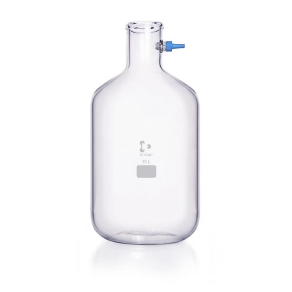 DWK Life Sciences 15000 mL Duran Filtering Flask with Keck Assembly Set ...