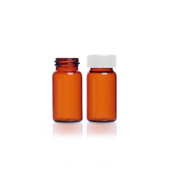 DWK Life Sciences 20 mL Kimble Amber Sample Vial Cs/72 60911S-5