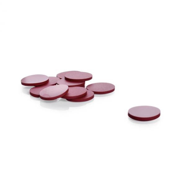 DWK Life Sciences Kimble PTFE-Faced Red Rubber Septa, 18-400 Cs/144 ...