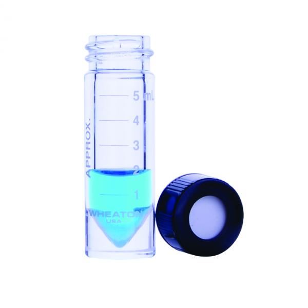 DWK Life Sciences 5 mL Wheaton NextGen V Vial Graduated, Open Top ...