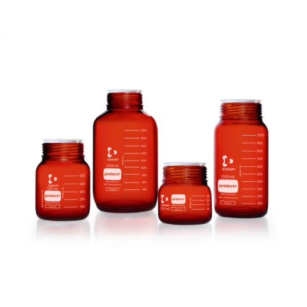 DWK Life Sciences 5000 ml Duran Protect+ Gls 80 Laboratory Bottle ...
