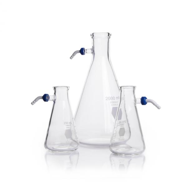 DWK Life Sciences 250 mL Kimble Kimax Graduated Filter Flask, Screw ...