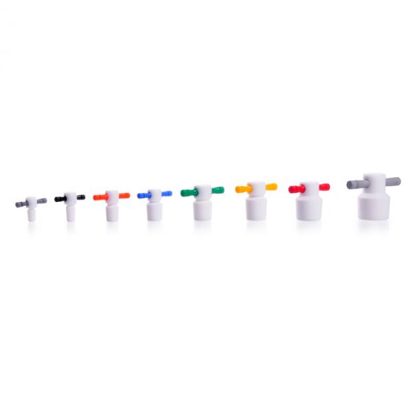 DWK Life Sciences Kimble Color Coded PTFE Stopper, Size 38 Cs/6 41901R-38