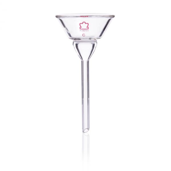 DWK Life Sciences Kimble Kontes Fritted Hirsch Funnel, 4-5.5 µm, 75 mm ...