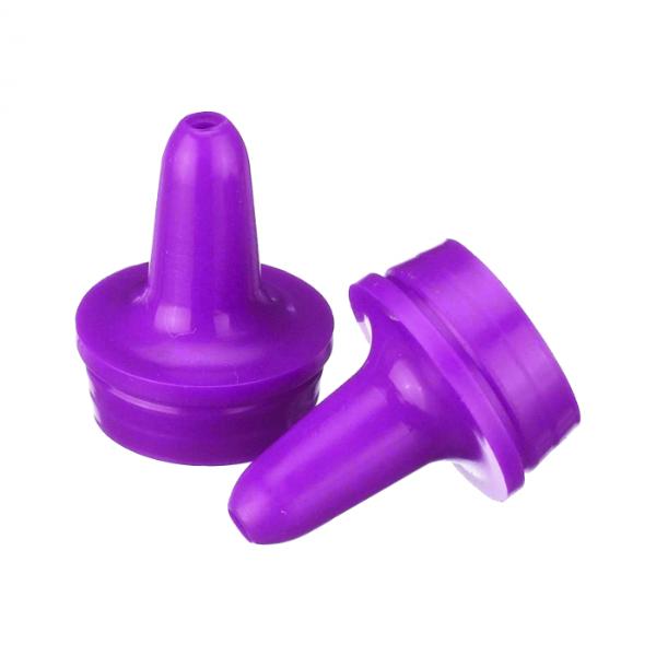 DWK Life Sciences Wheaton Extended Controlled Dropper Tip, 20mm, Purple ...