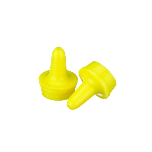 DWK Life Sciences Wheaton Extended Controlled Dropper Tip, 20mm, Yellow ...