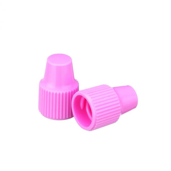 DWK Life Sciences Wheaton Dropper Tip Cap, 8-425, Pink Cs/1000 W242501-A