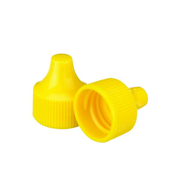 DWK Life Sciences Wheaton Dropper Tip Cap, 20-410, Yellow Cs/1000 W242528-A