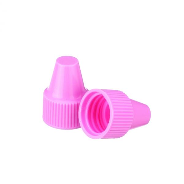 DWK Life Sciences Wheaton Dropper Tip Cap, 13-425, Pink Cs/1000 W242531-A