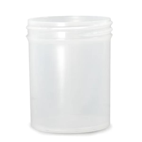 Qorpak 40Oz (1180ml) Natural Pp Jar With 120-400 Neck Finish Jar Only ...