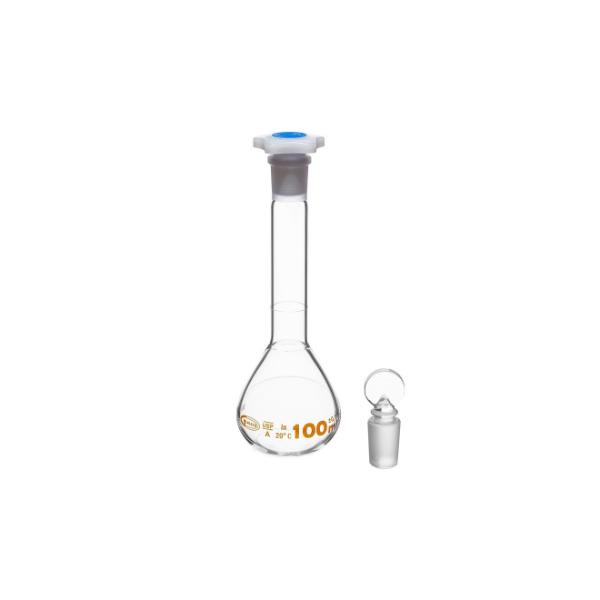 United Scientific 100 mL Volumetric Flask, Class A, Individually ...