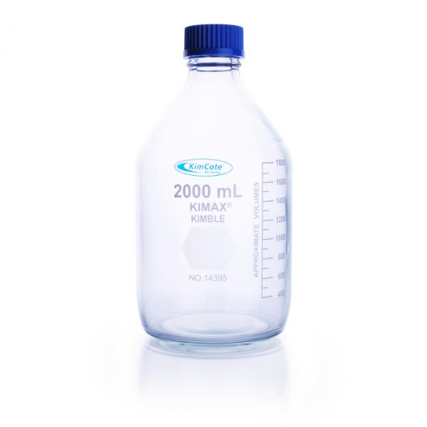 DWK Life Sciences 1000 mL Kimble Kimcote GL 45 Media Bottle Cs/4 ...