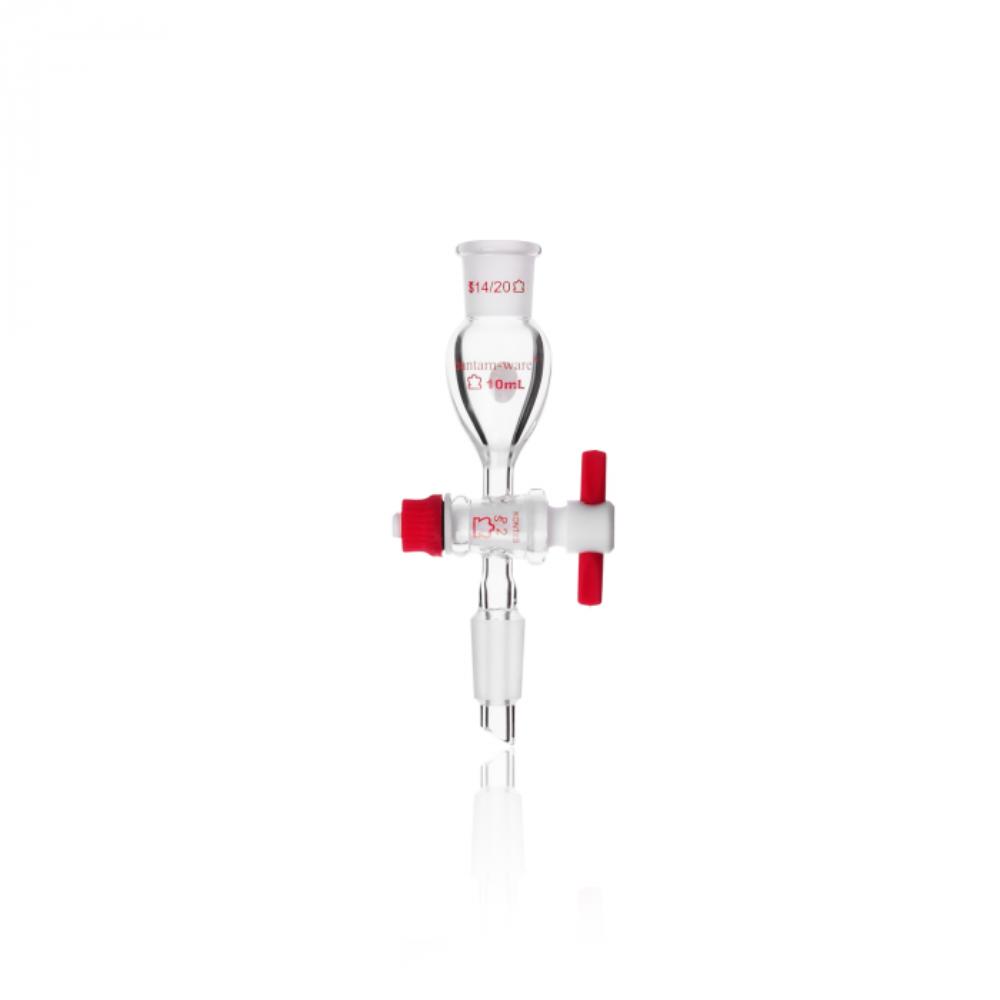 DWK Life Sciences 125 mL Kimble Kimax Micro Separatory Funnel Cs/1 ...