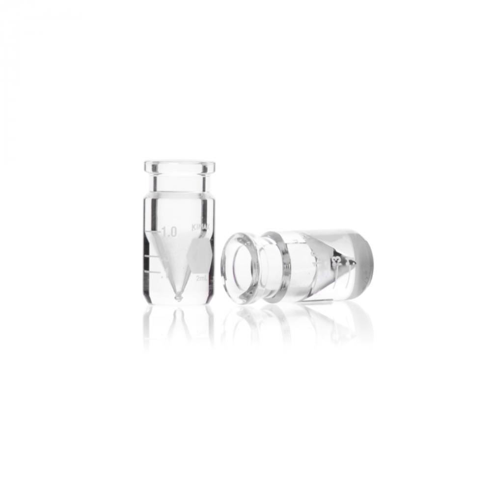 DWK Life Sciences 3 mL Kimble Accuform Vial, Graduated, V Bottom Vial ...