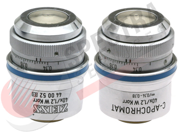 Zeiss C-APOCHROMAT 40x 1.2 W Korr Lab Equipment | spectraservices.com