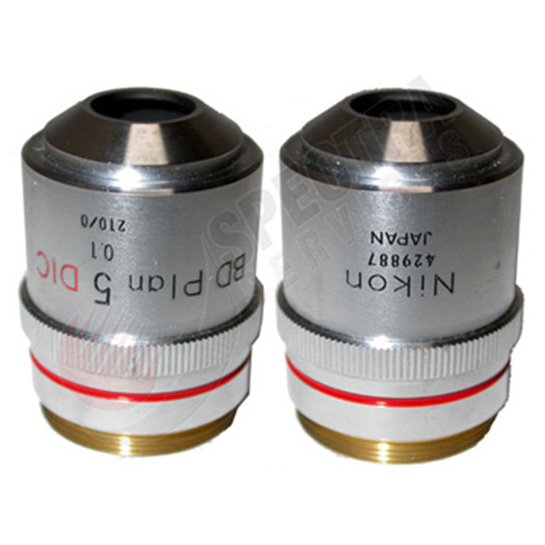 Nikon BD Plan 5x DIC Microscope Objective