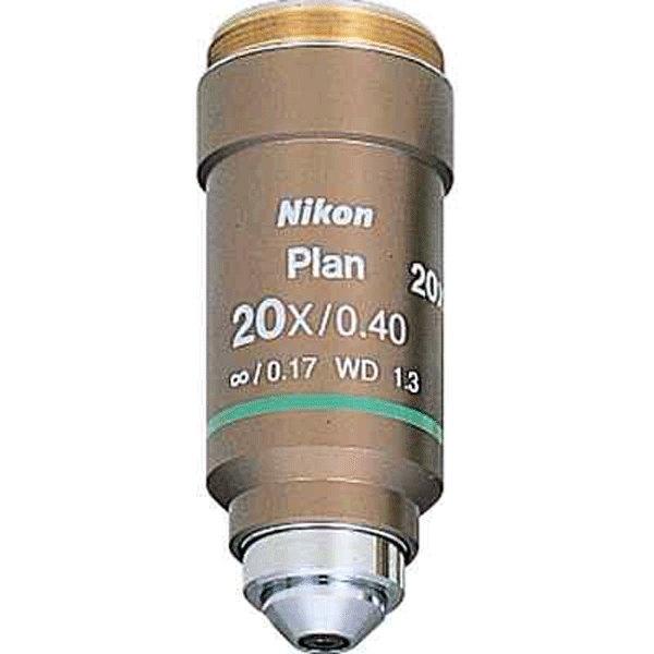 Nikon Plan 20x/0.40na Microscope Objective MRL00202