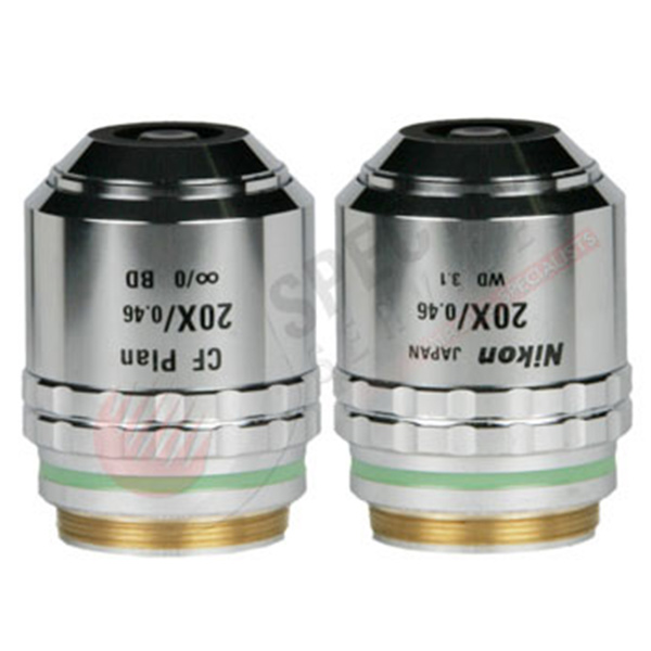 NIKON CF PLAN 20X 0.46 BD MICROSCOPE OBJECTIVE