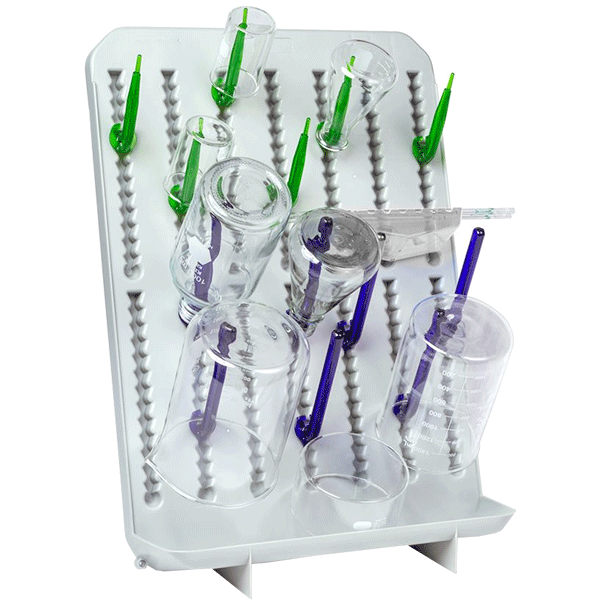 Heathrow Drying Rack Set, Wall/Bench Mount 120791 Lab Equipment ...