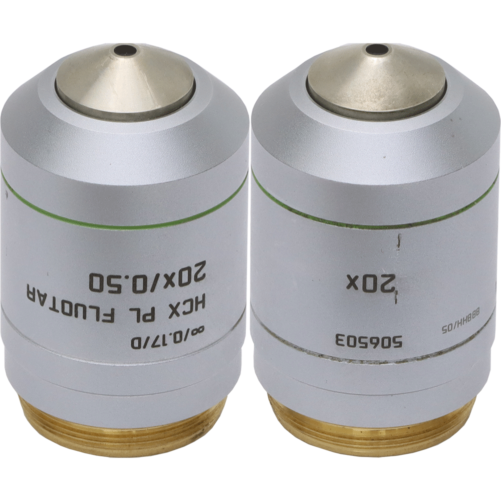 Leica 20x/0.50na HCX PL Fluotar Objective Lab Equipment ...