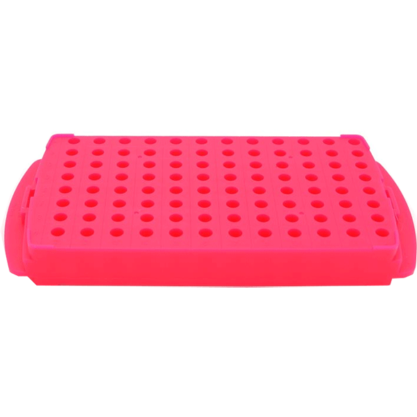 Heathrow 96-Well Reversible Tube Rack, Pink HS2345E