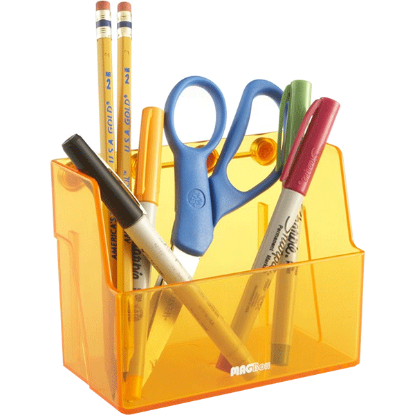 Heathrow MagBox Magnetic Storage Box, Orange HS23504