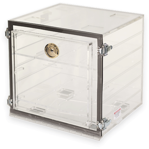 Plas-Labs 12" x 12" x 12" Desiccator 860-CG/NS Lab Equipment ...