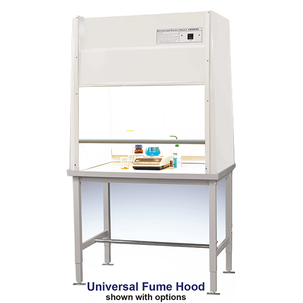 30" Universal Fume Hood with Explosion Proof Light 93023