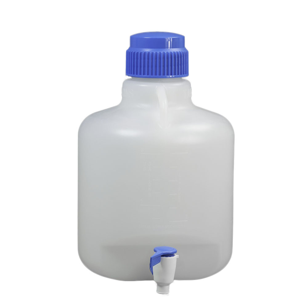 1 Gallon Carboy Bel-Art Polyethylene Carboy With Spigot 8 Liters 11847 ...