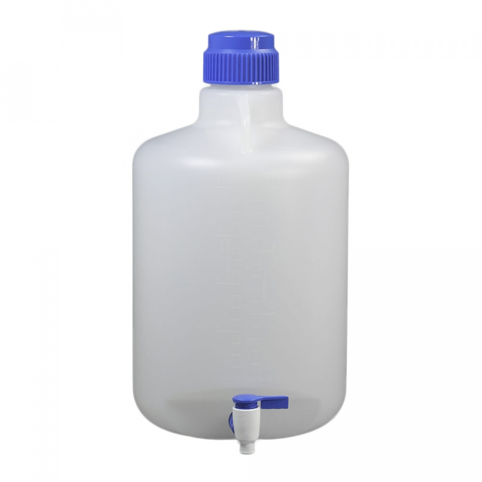 Polypropylene Carboy With Spigot SP Bel-Art 20L - Autoclavable Lab ...