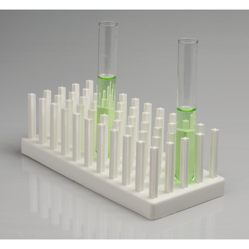Bel-Art Full-View Test Tube Support;For 17-20MM Tubes, 40 Places Lab ...