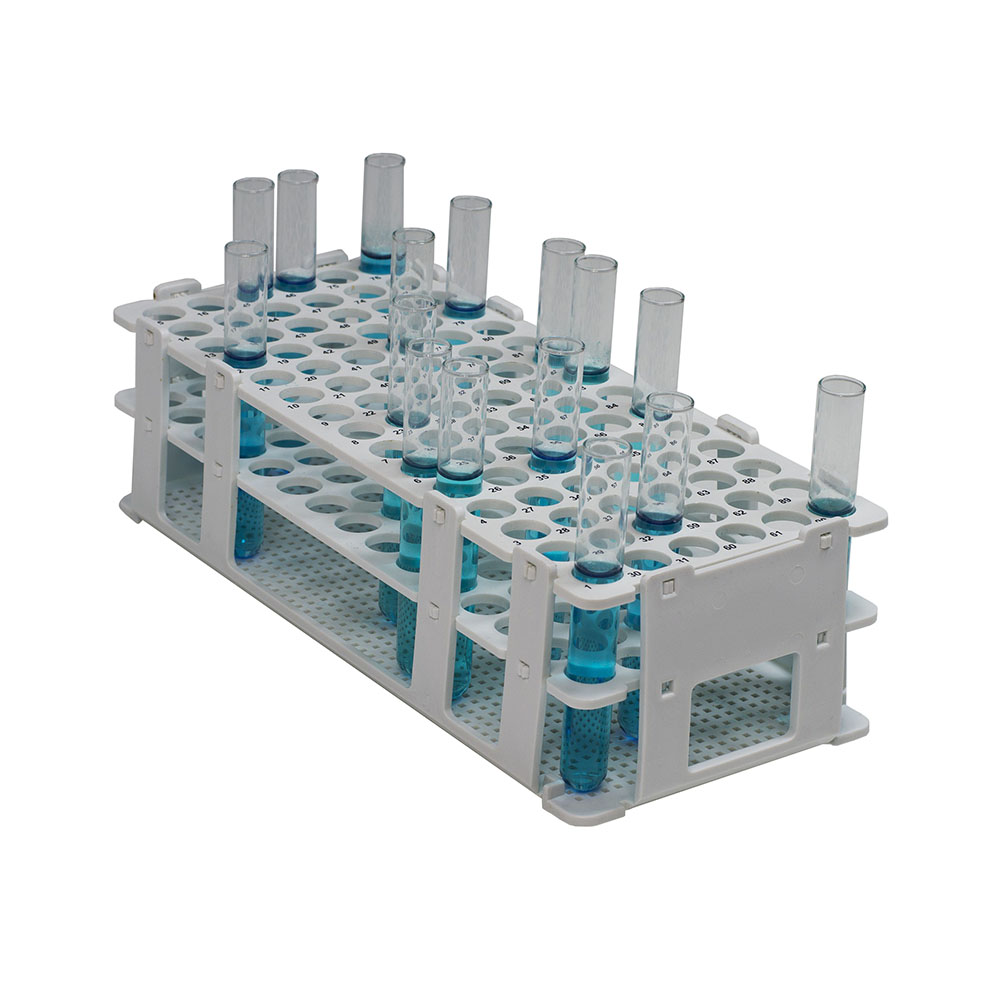 Bel-Art Indexed Test Tube Rack;For 10-13MM Tubes, Standard Numbering ...