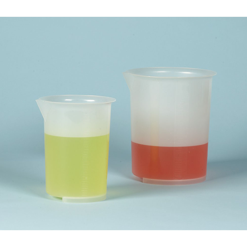 Bel-Art Large Volume 10,000ML Polypropylene Graduated Beaker; 200ML ...