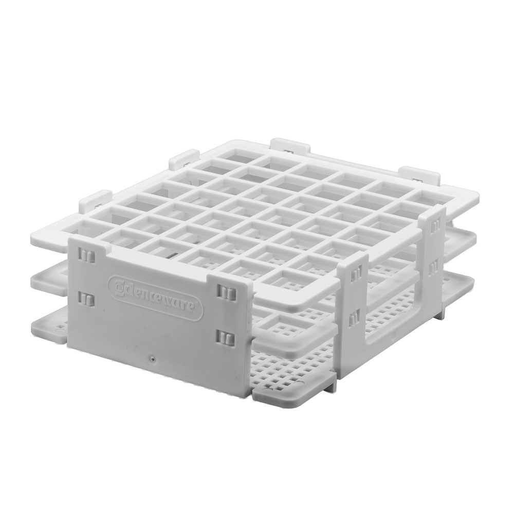 Bel-Art No-Wire Bottle and Vial Rack; For 10-13MM Bottles and Vials Lab ...