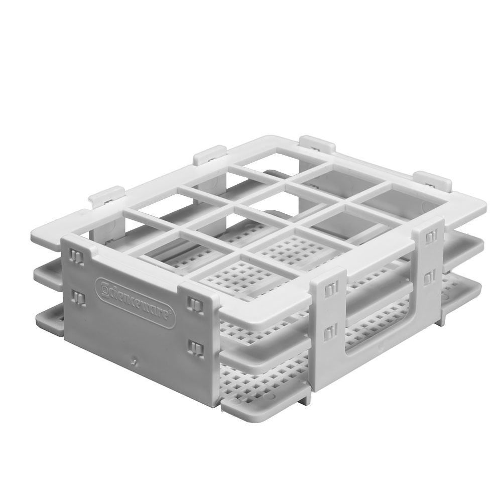 Bel-Art No-Wire Bottle and Vial Rack; For 20-25MM Bottles and Vials Lab ...