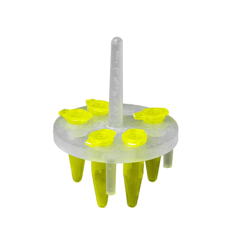 Bel-Art Round Microcentrifuge Floating Bubble Rack;For 1.5ML Tubes, 8 ...